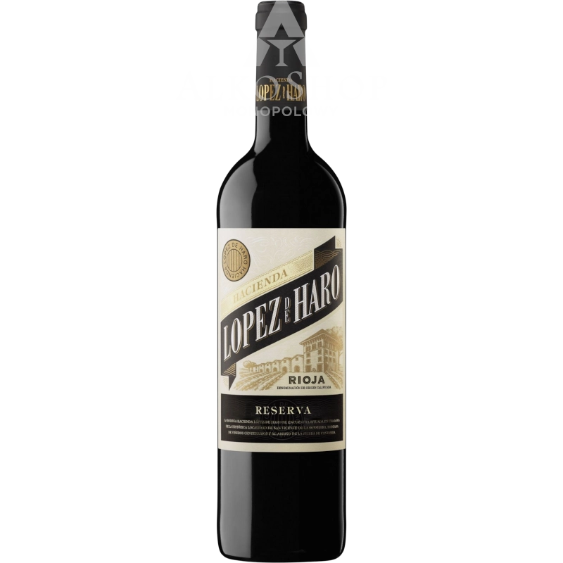 Wino Hacienda Lopez De Haro Rioja Reserva 750 ml / 14% | AlkoShop.pl